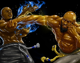 Custom Character Portrait two Characters | Etsy