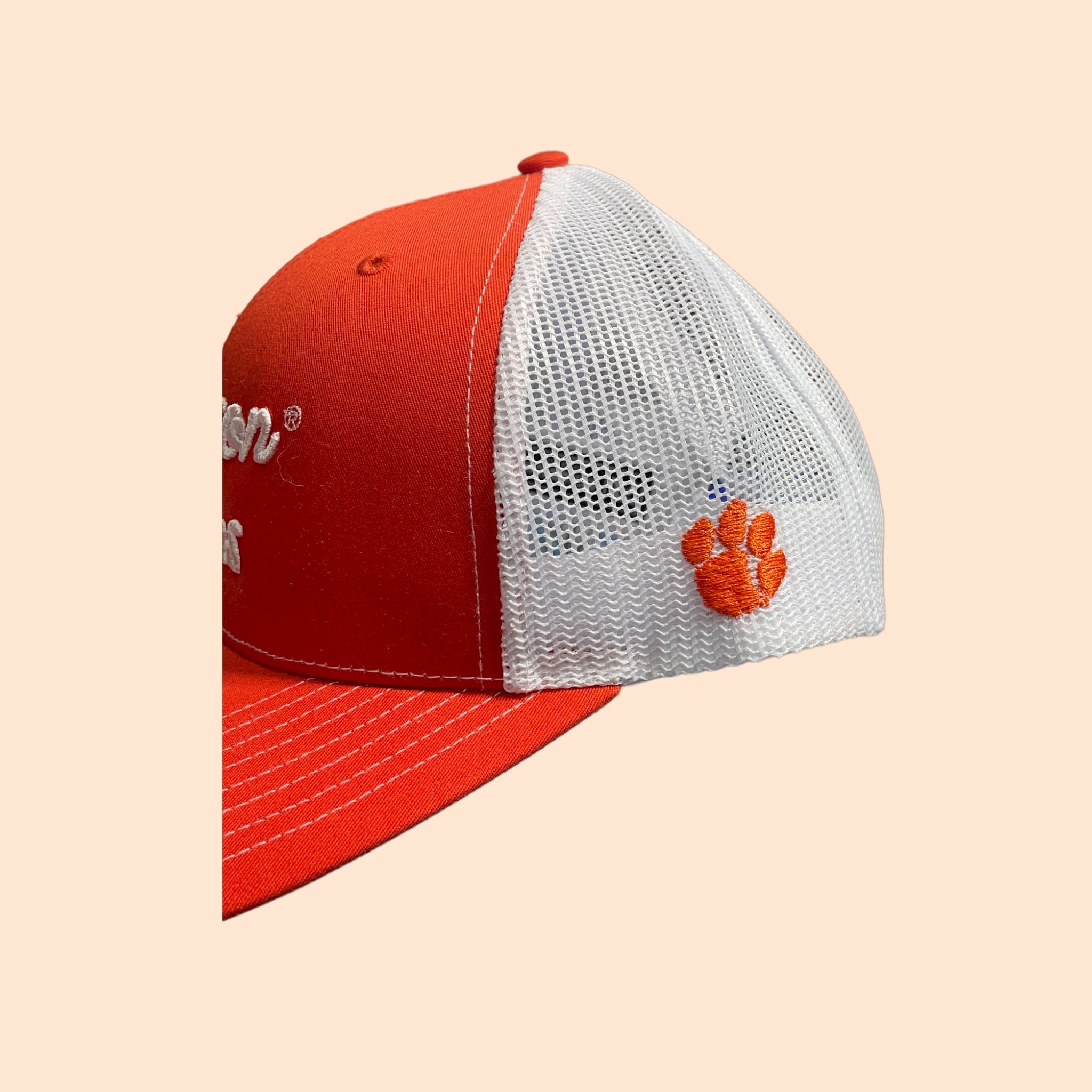 Clemson Tigers 3D Puff Titleiest Font Hat in Purple or Oranger - Etsy