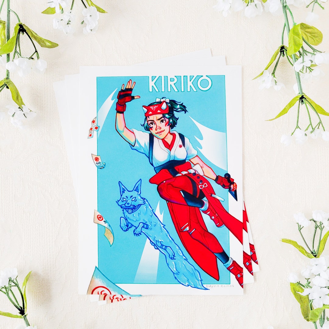 Let the Kitsune Guide You Traditional Art Print of Kiriko From ...