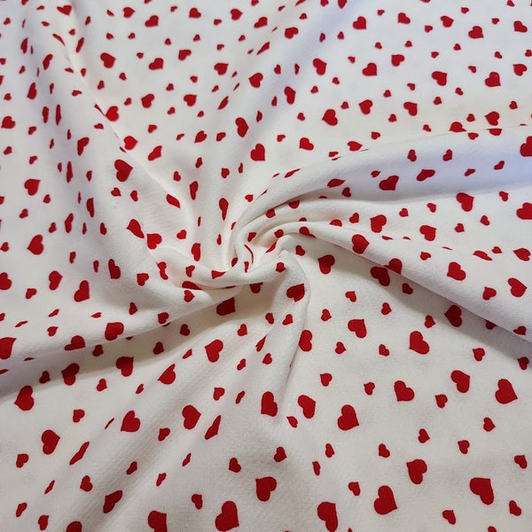Heart Fabric - Etsy