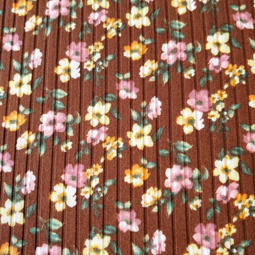 Ribbed Knit Fabric: Soft and Pretty 8x3 Green Rib With - Etsy