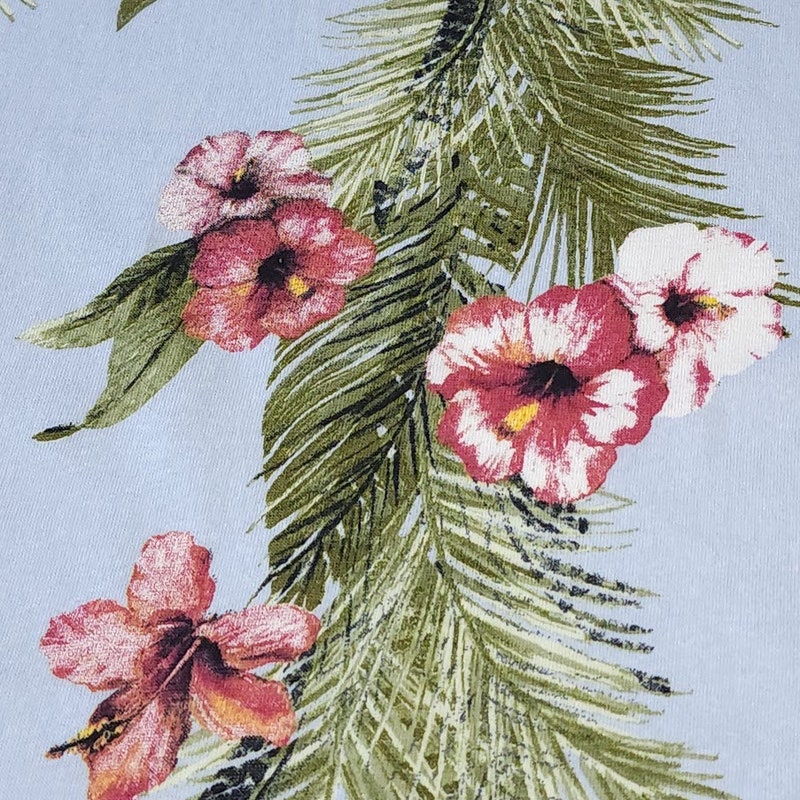 Tropical Hibiscus Fabric - Etsy
