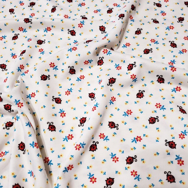Ladybug Fabric - Etsy