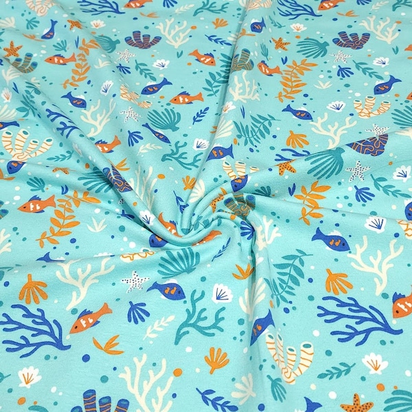 Under the Sea Fabric - Etsy