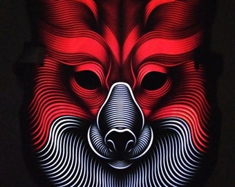 Full Face Mask Costume | Etsy