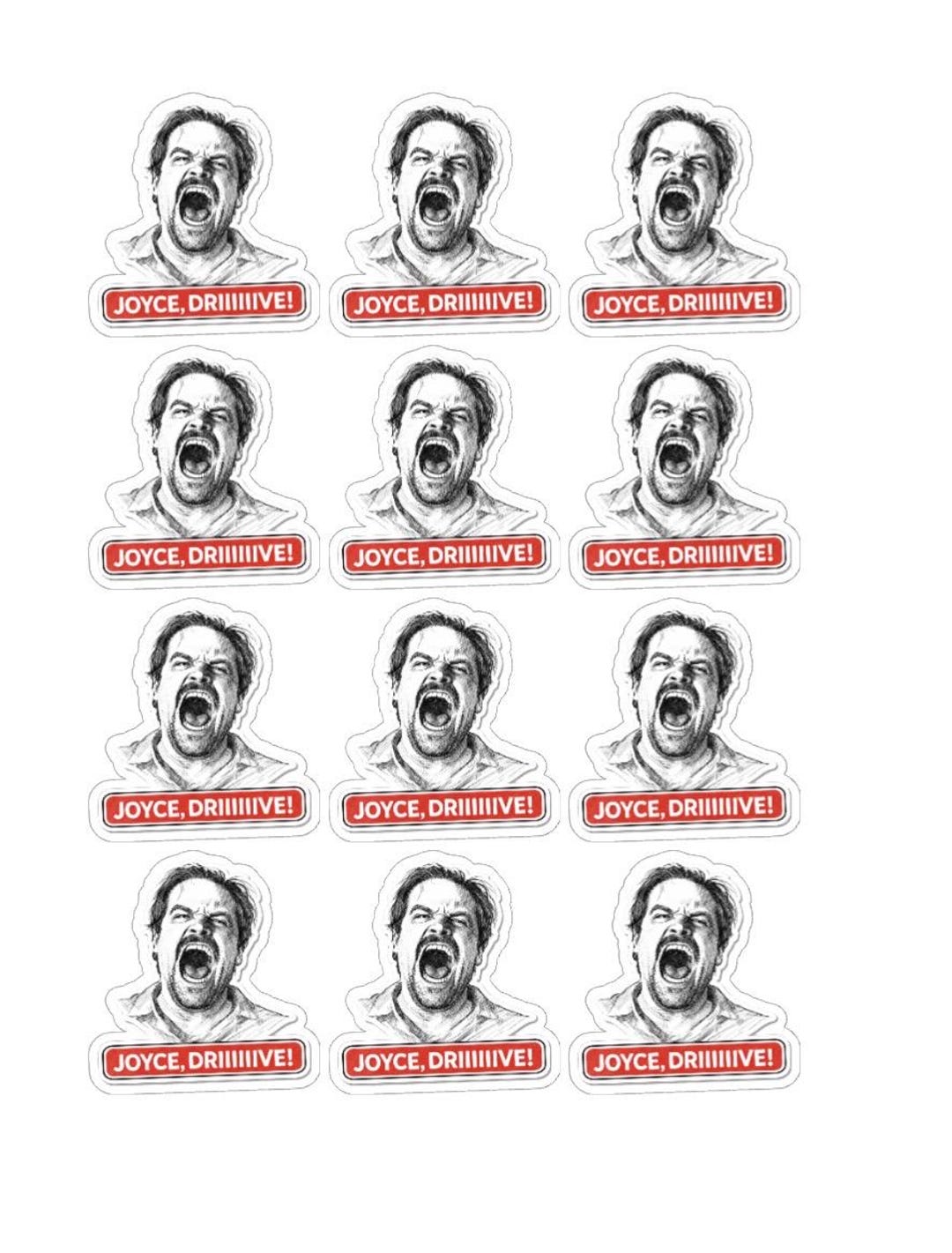 Stranger Things Hopper Sticker Sheets - Etsy