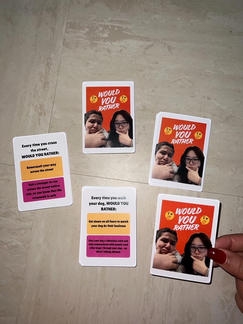 Create Your Own Drinking Game | Custom Card Game | Personalised Party ...
