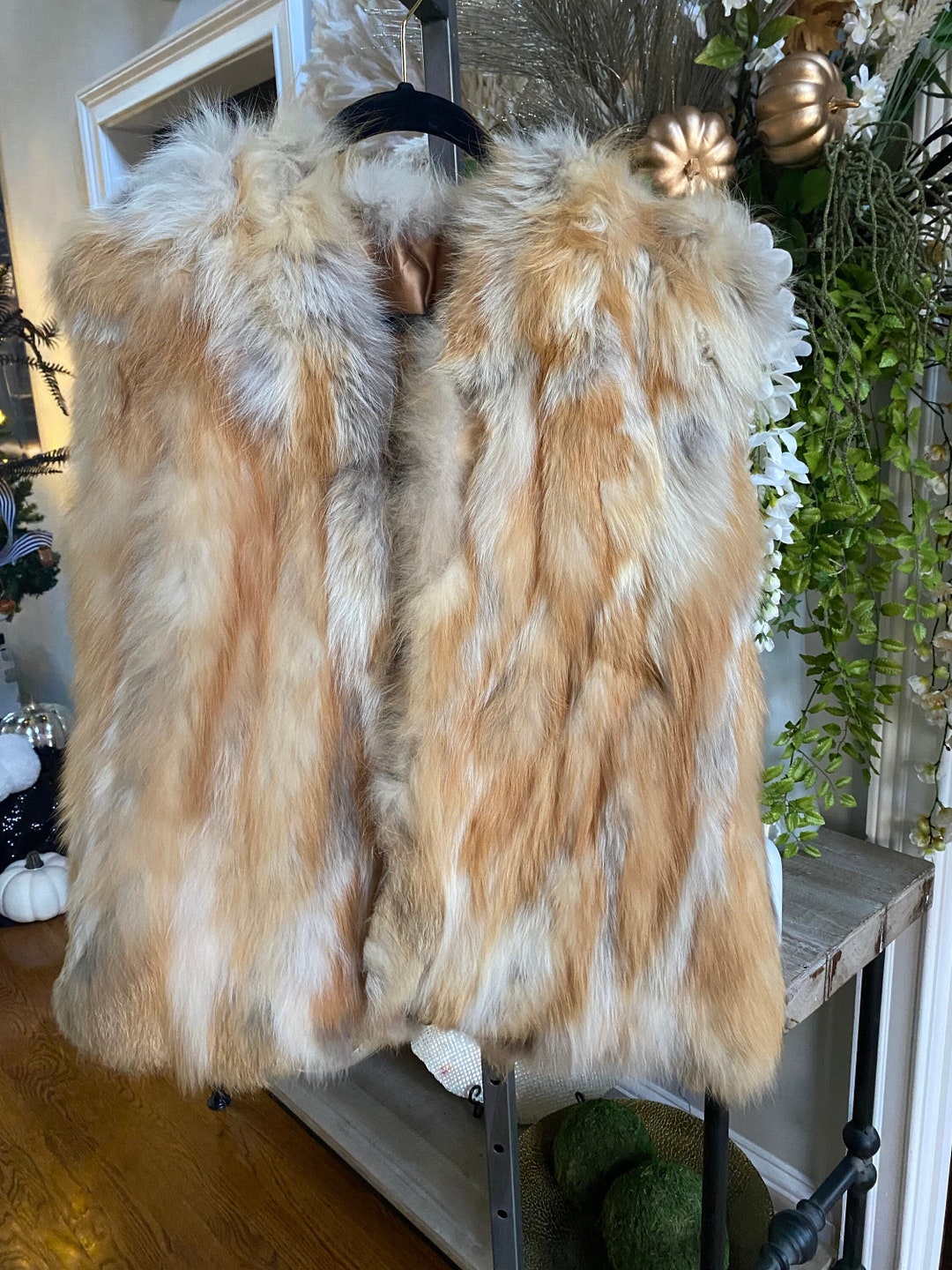 Fox Fur Vest - Etsy