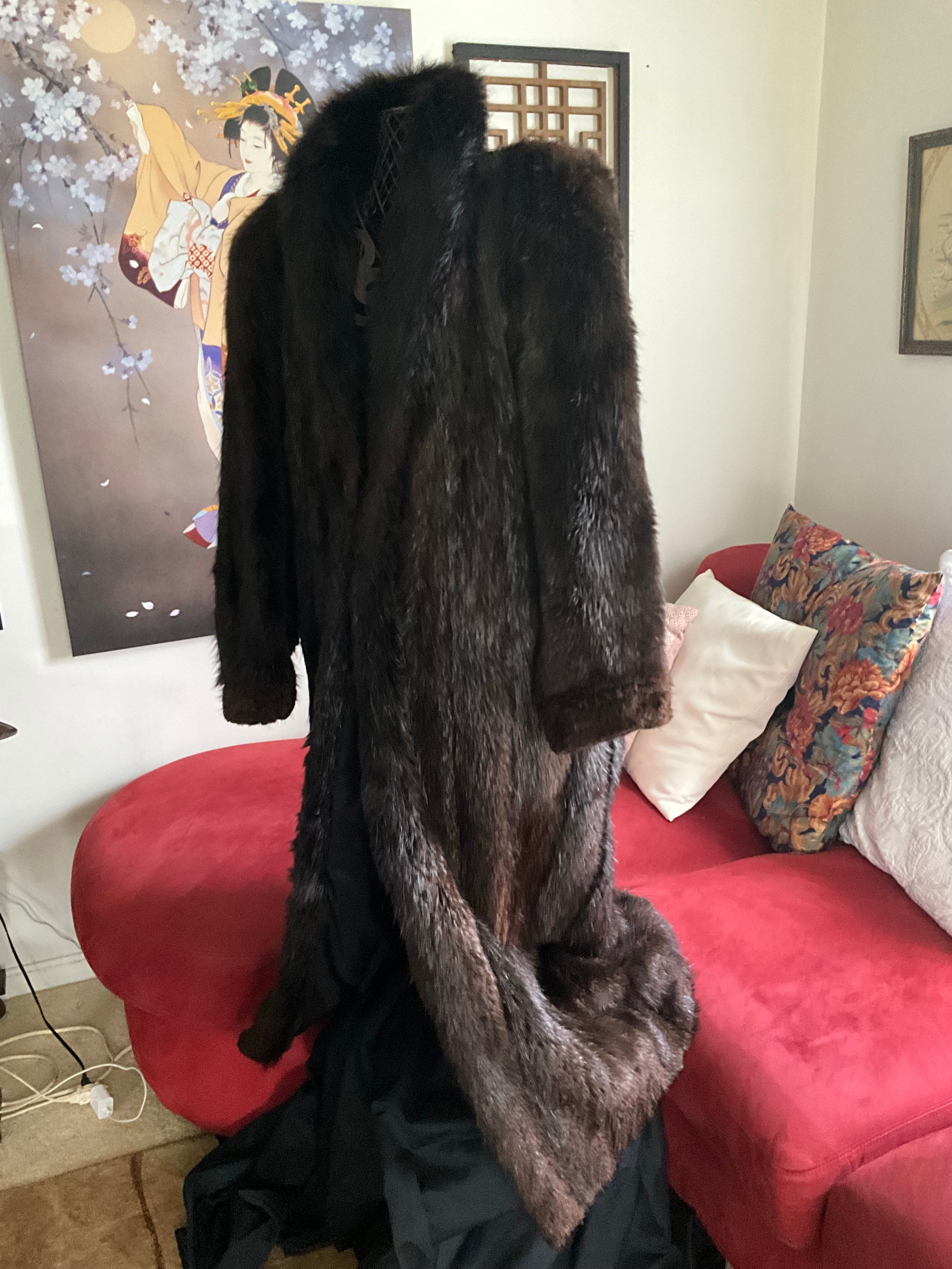 Full Length Mink Coat - Etsy