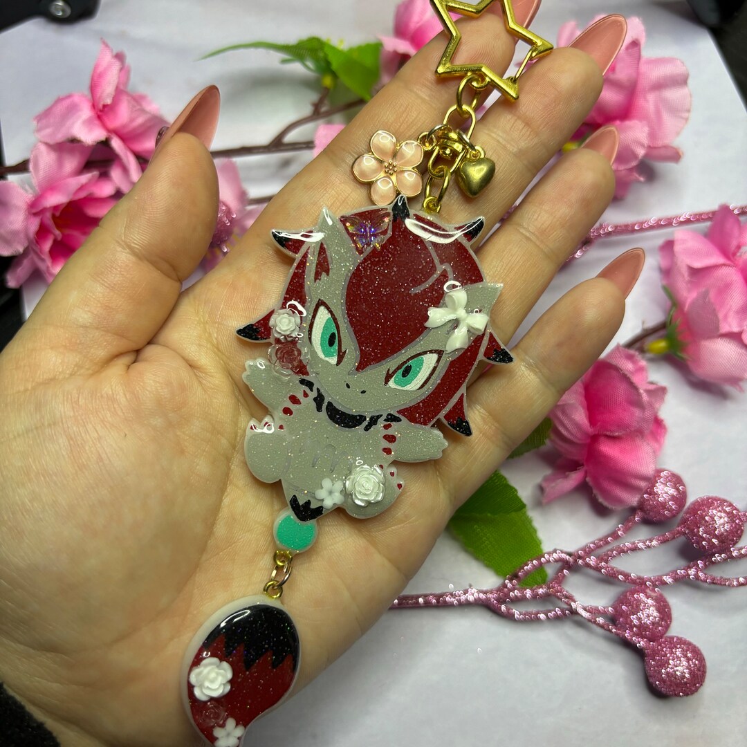 Kawaii Zo Poke Keychain - Etsy