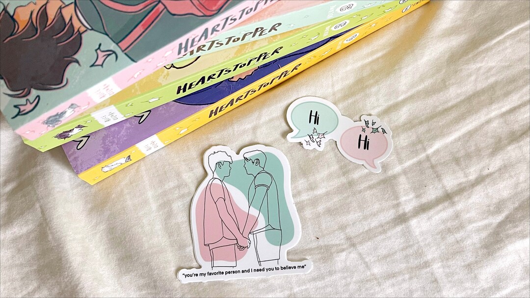 Heartstopper Inspired Sticker - Etsy