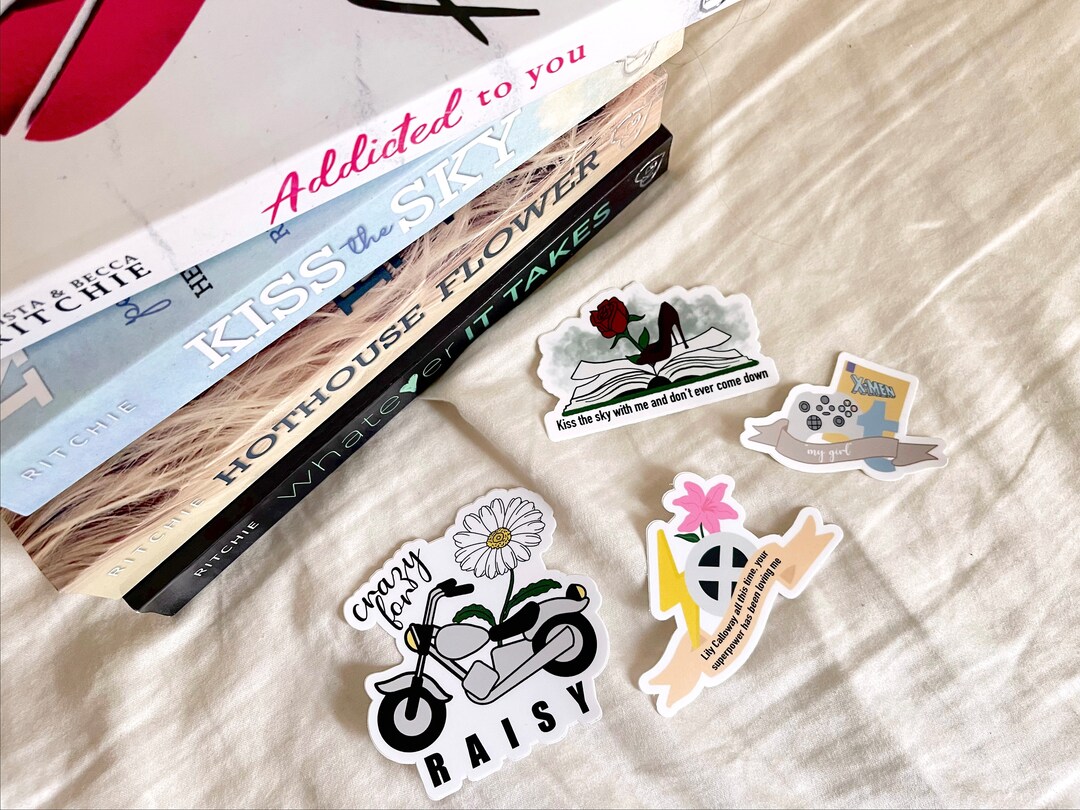 Addicted/ Calloway Couple Stickers - Etsy