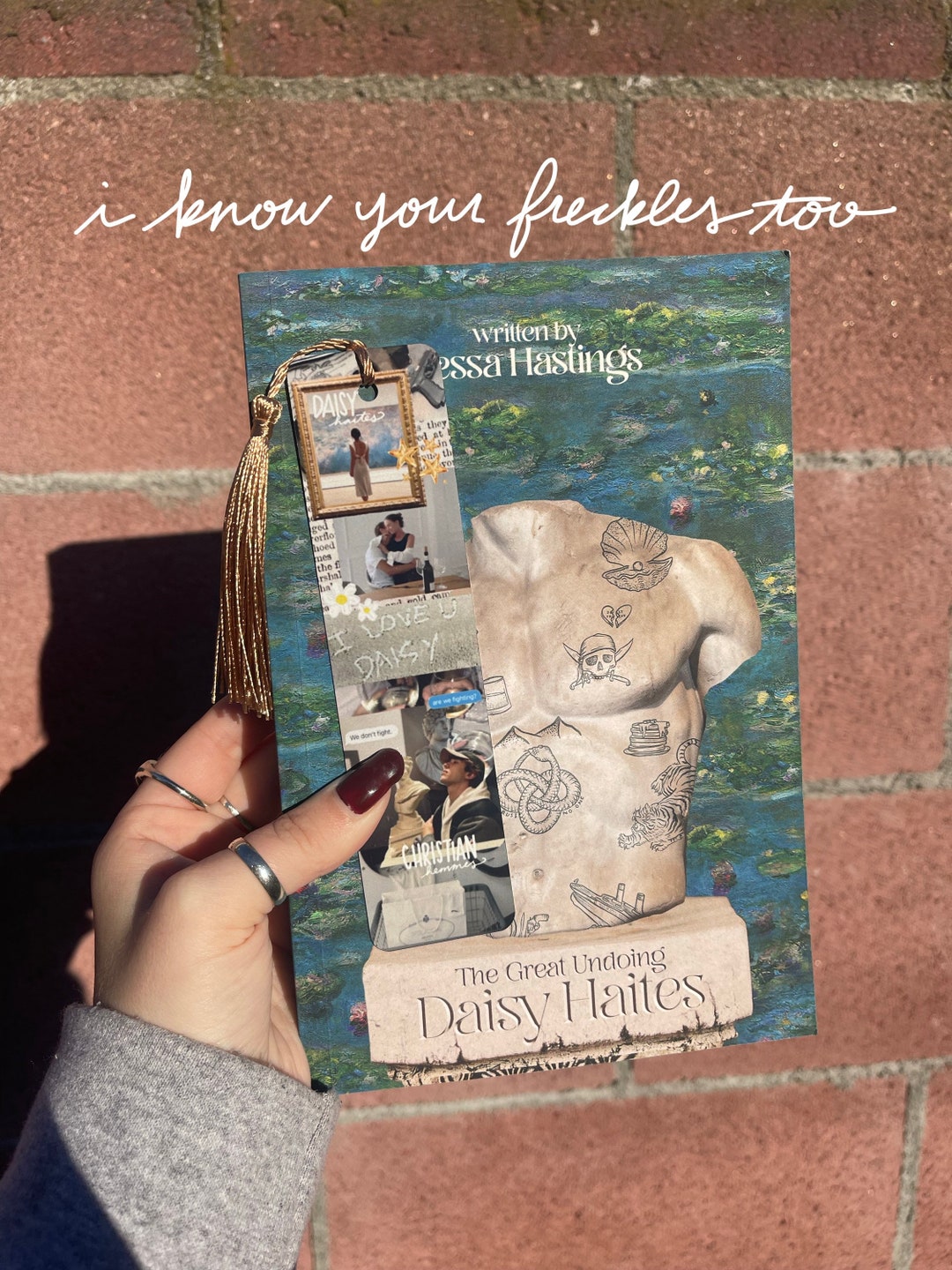 Christian Hemmes and Daisy Haites Bookmark - Etsy