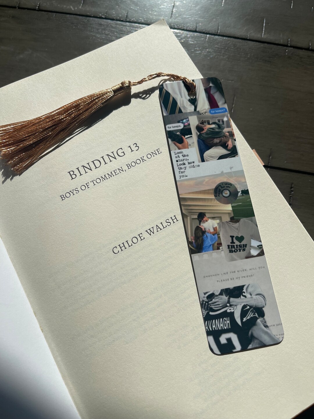 Binding 13 Bookmark - Etsy