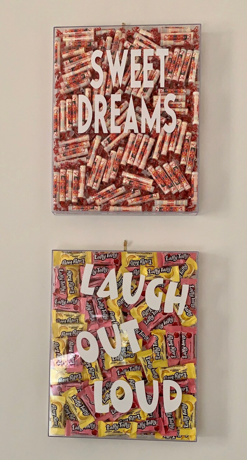 REAL Candy Wall Art and Its Fully Customizable - Etsy
