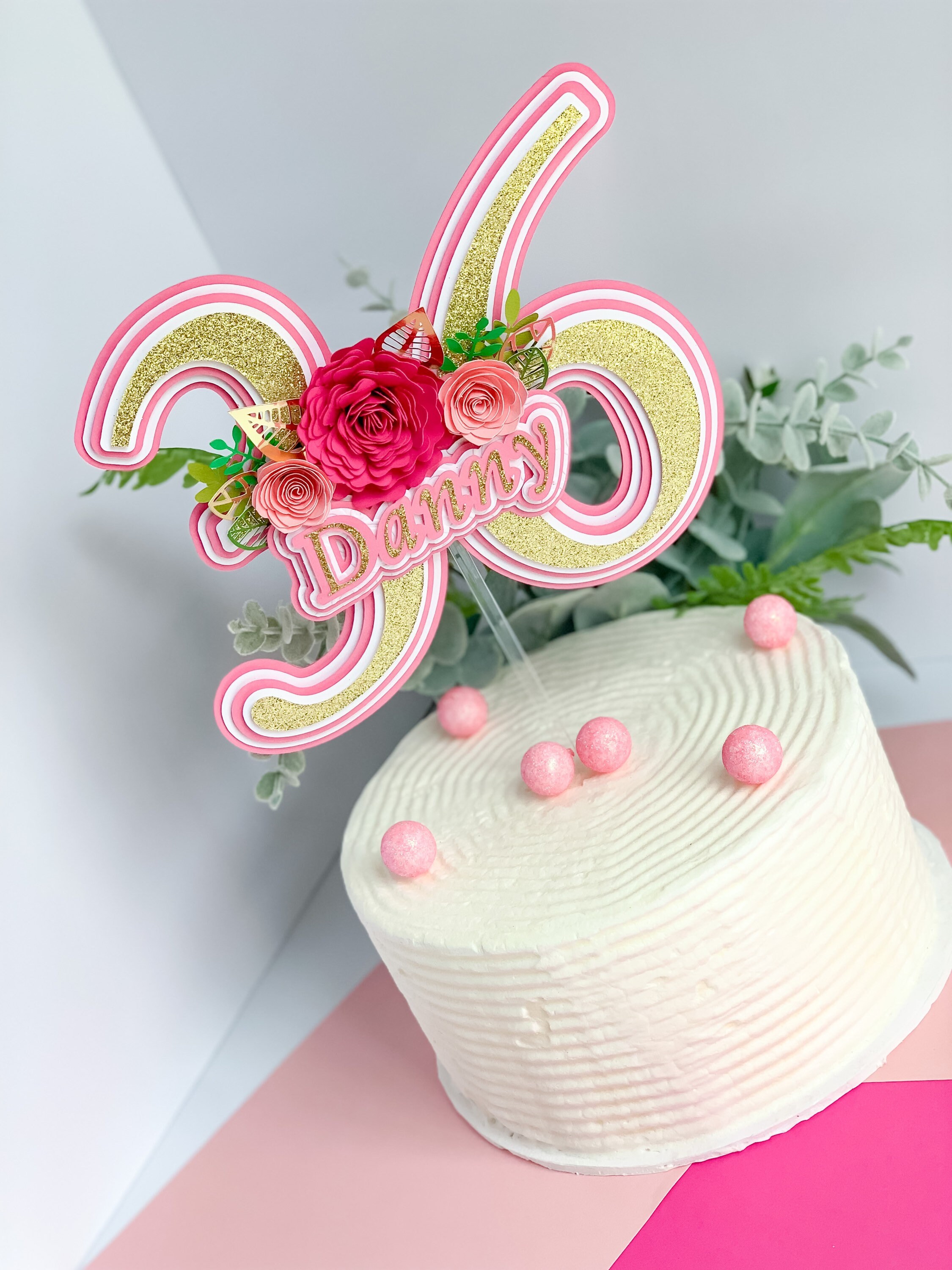 Number Cake Topper Birthday Number Cake Topper - Etsy Canada