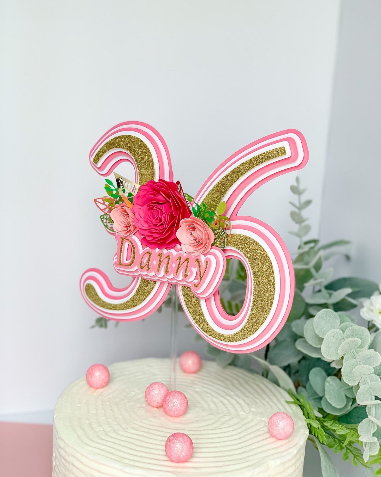 Number Cake Topper Birthday Number Cake Topper - Etsy Canada