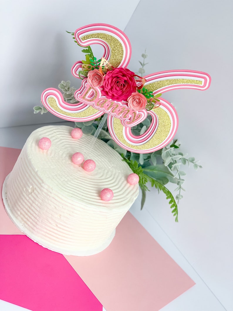 Number Cake Topper Birthday Number Cake Topper - Etsy Canada