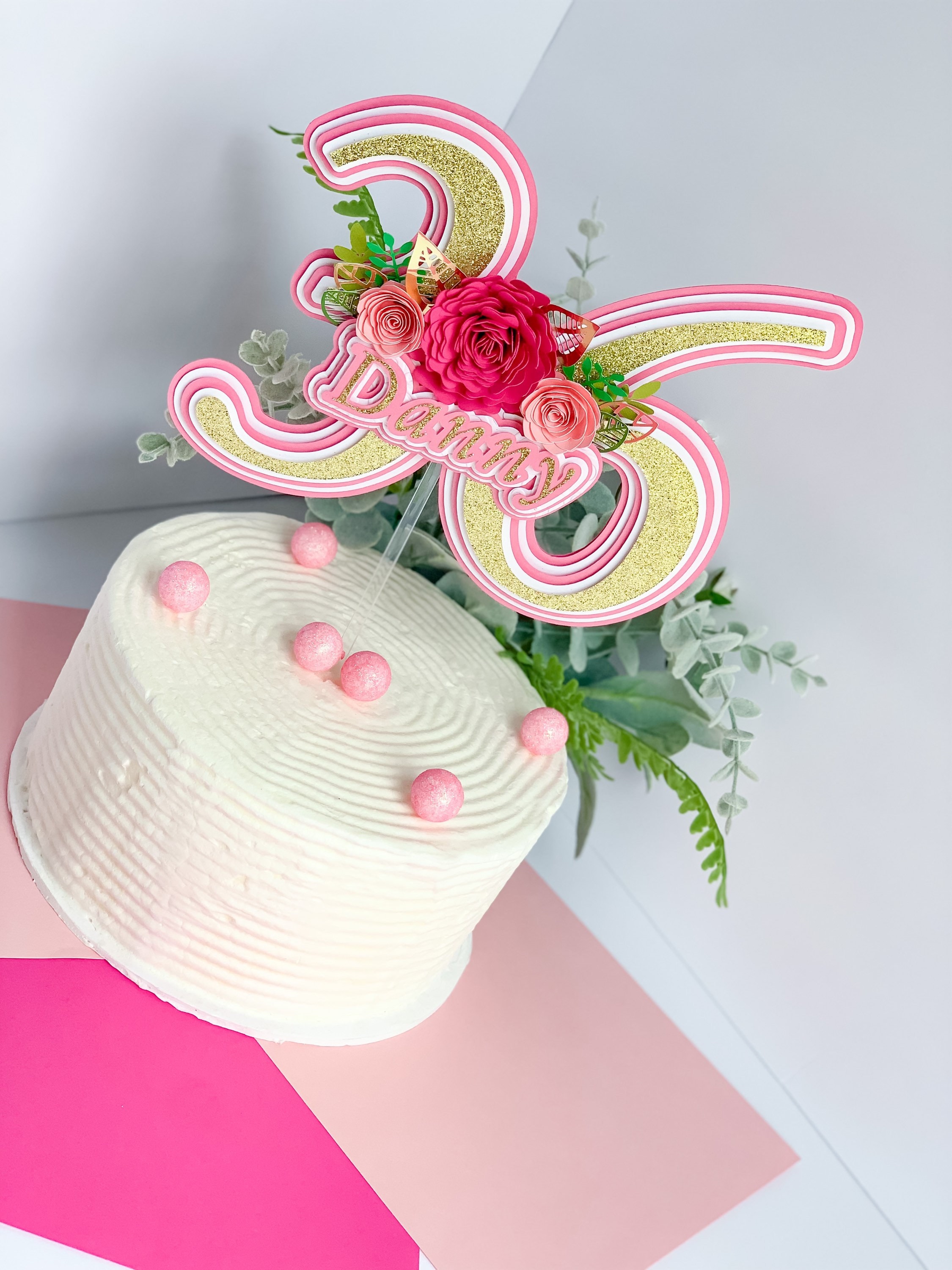 Number Cake Topper Birthday Number Cake Topper - Etsy Canada