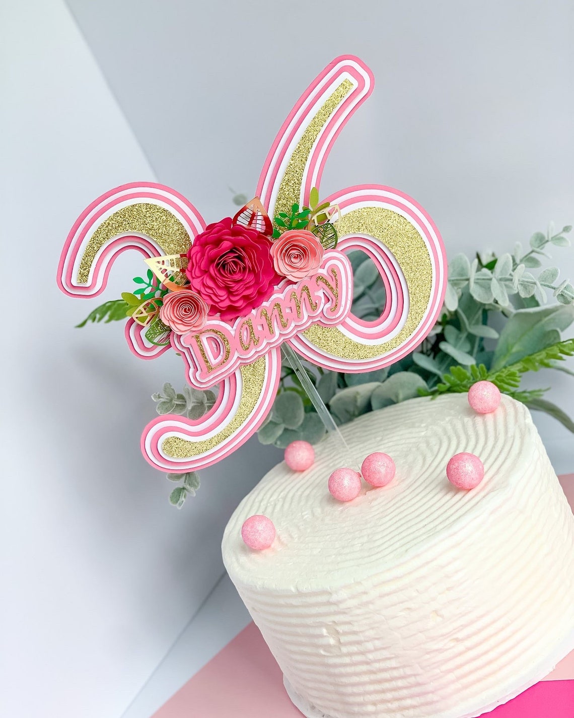 Number Cake Topper Birthday Number Cake Topper | Etsy Canada