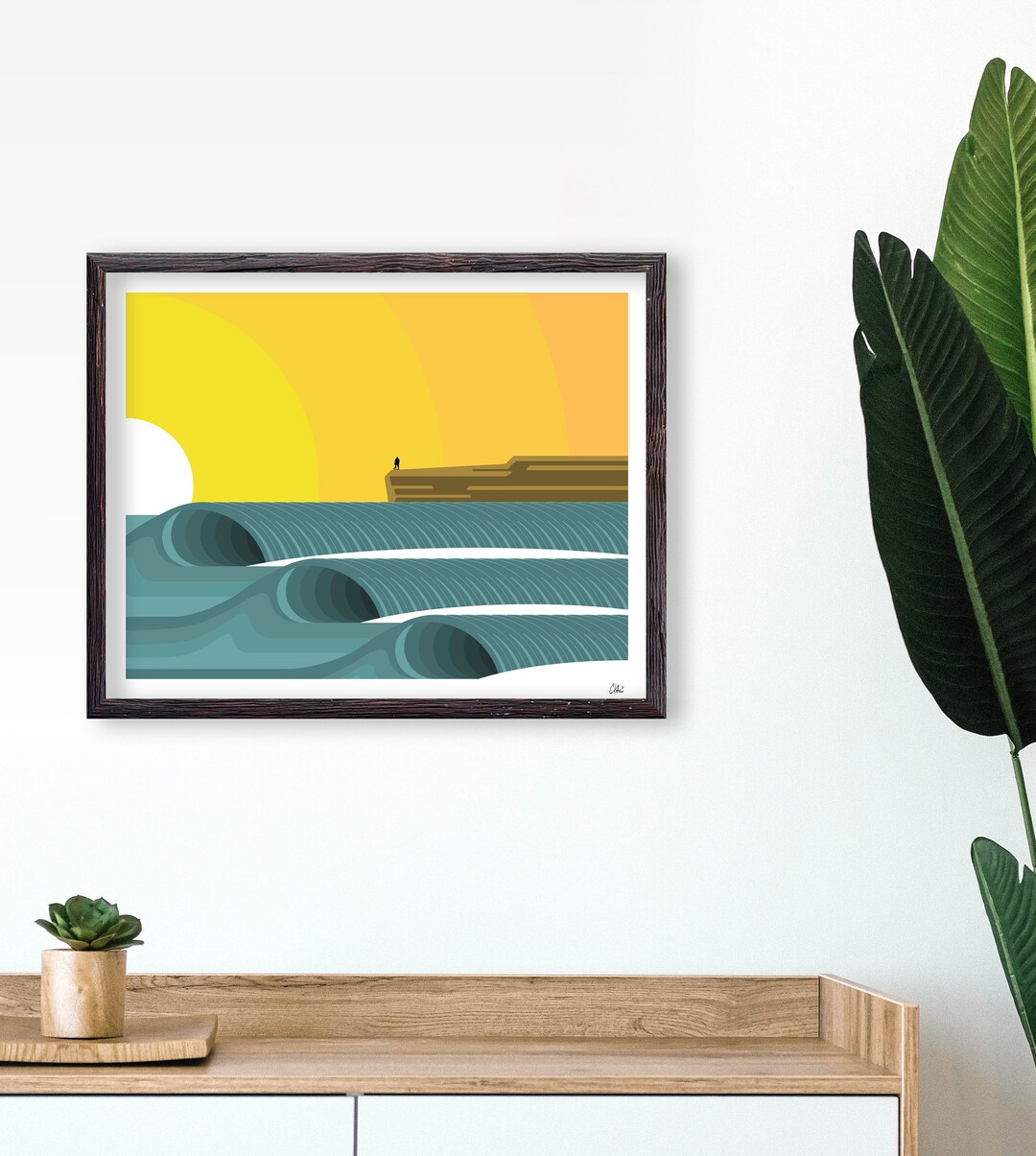 Sunset Cliffs Giclée Art Print - Etsy España