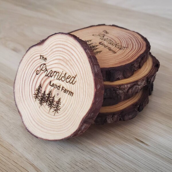 Pine Coasters - Etsy