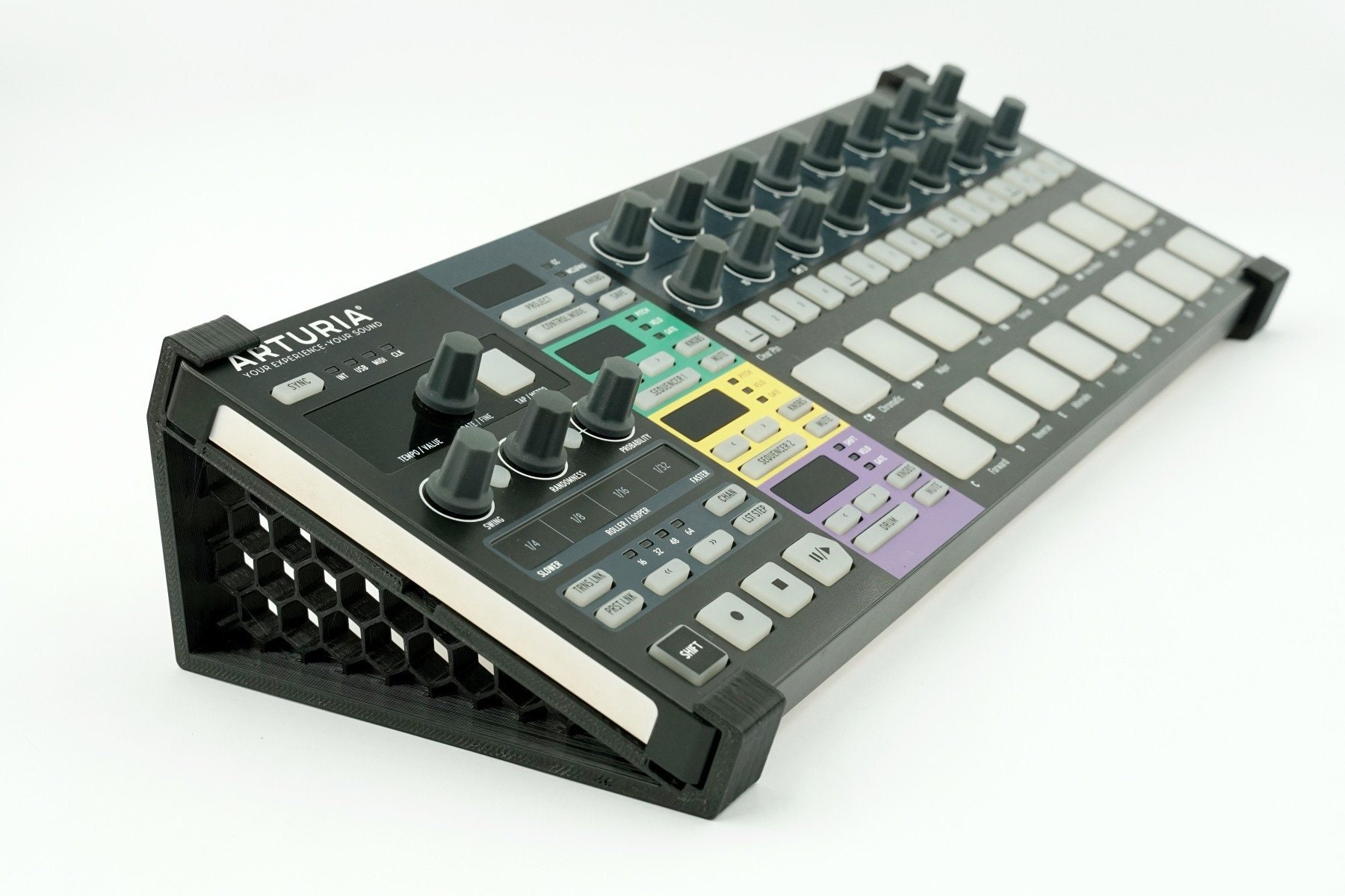 Arturia Beatstep Pro Stand Synth Desktop Ergonomic - Etsy