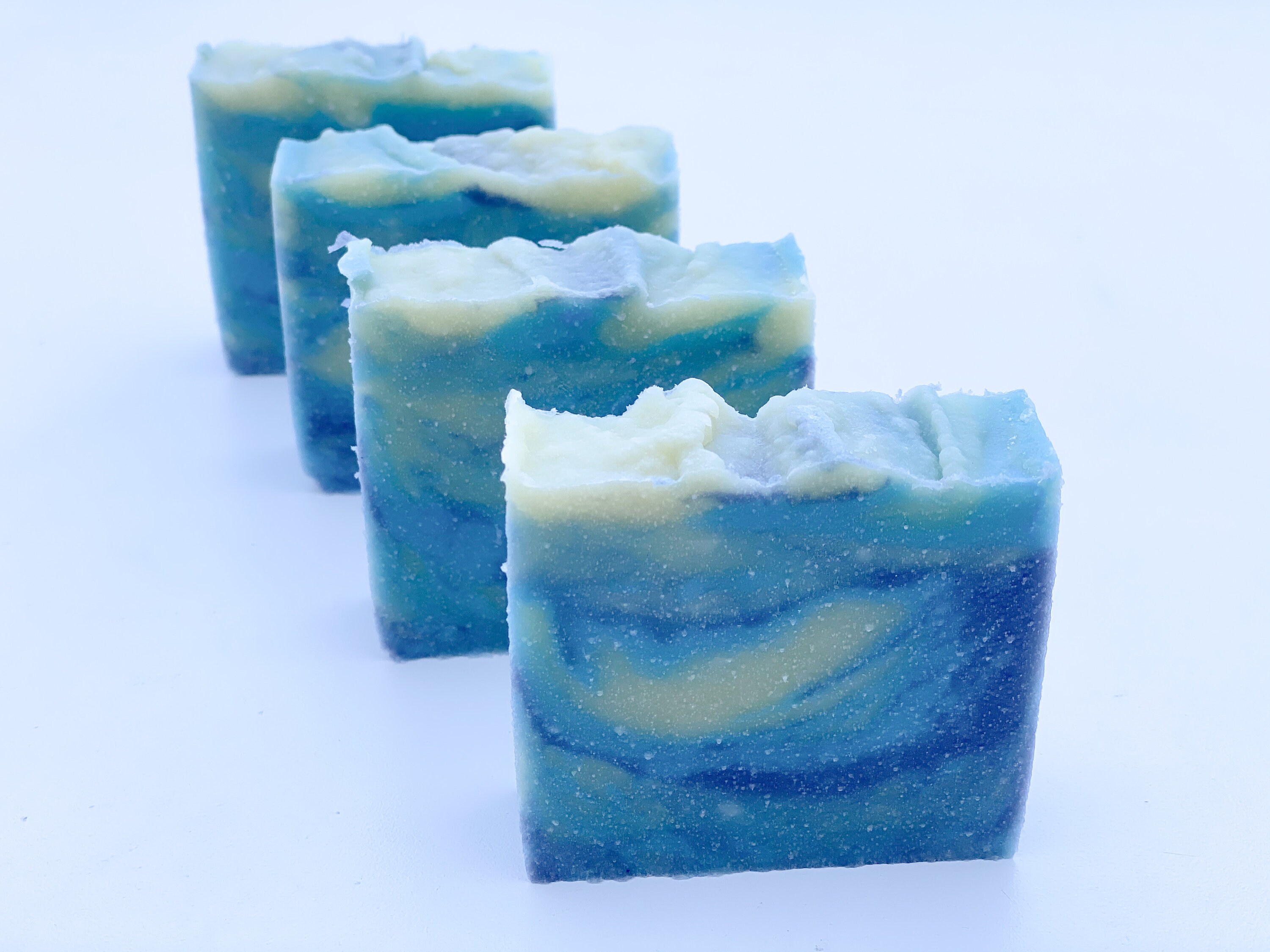 Jabón natural Blue Ocean hidratante y suave para la piel. | Etsy