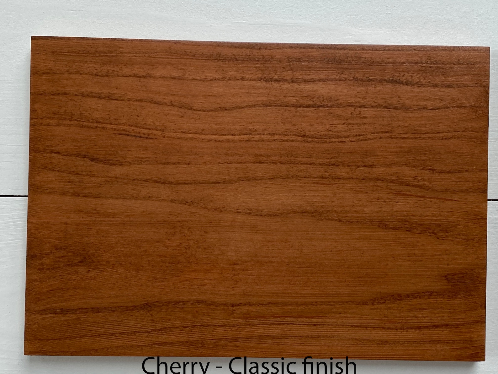 Cherry Mantel Finish Samples - Full Credit Will Be Applied to Mantel ...