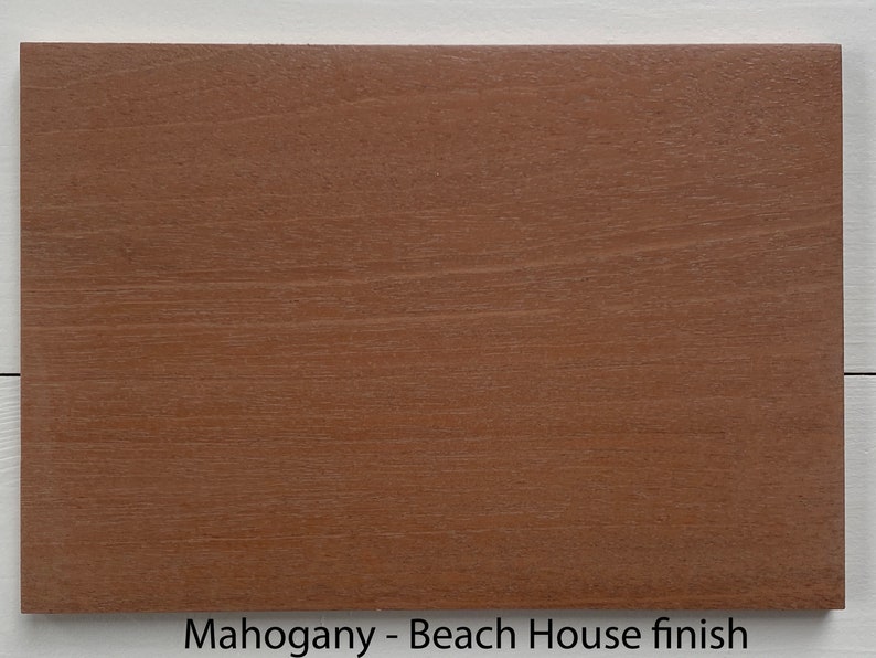 Mahogany Mantel Finish Samples - Full Credit Will Be Applied to Mantel ...