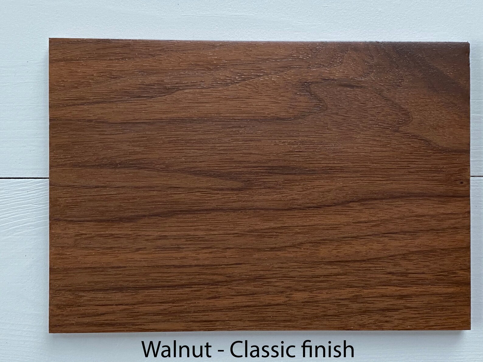 Walnut Mantel Finish Samples - Full Credit Will Be Applied to Mantel ...