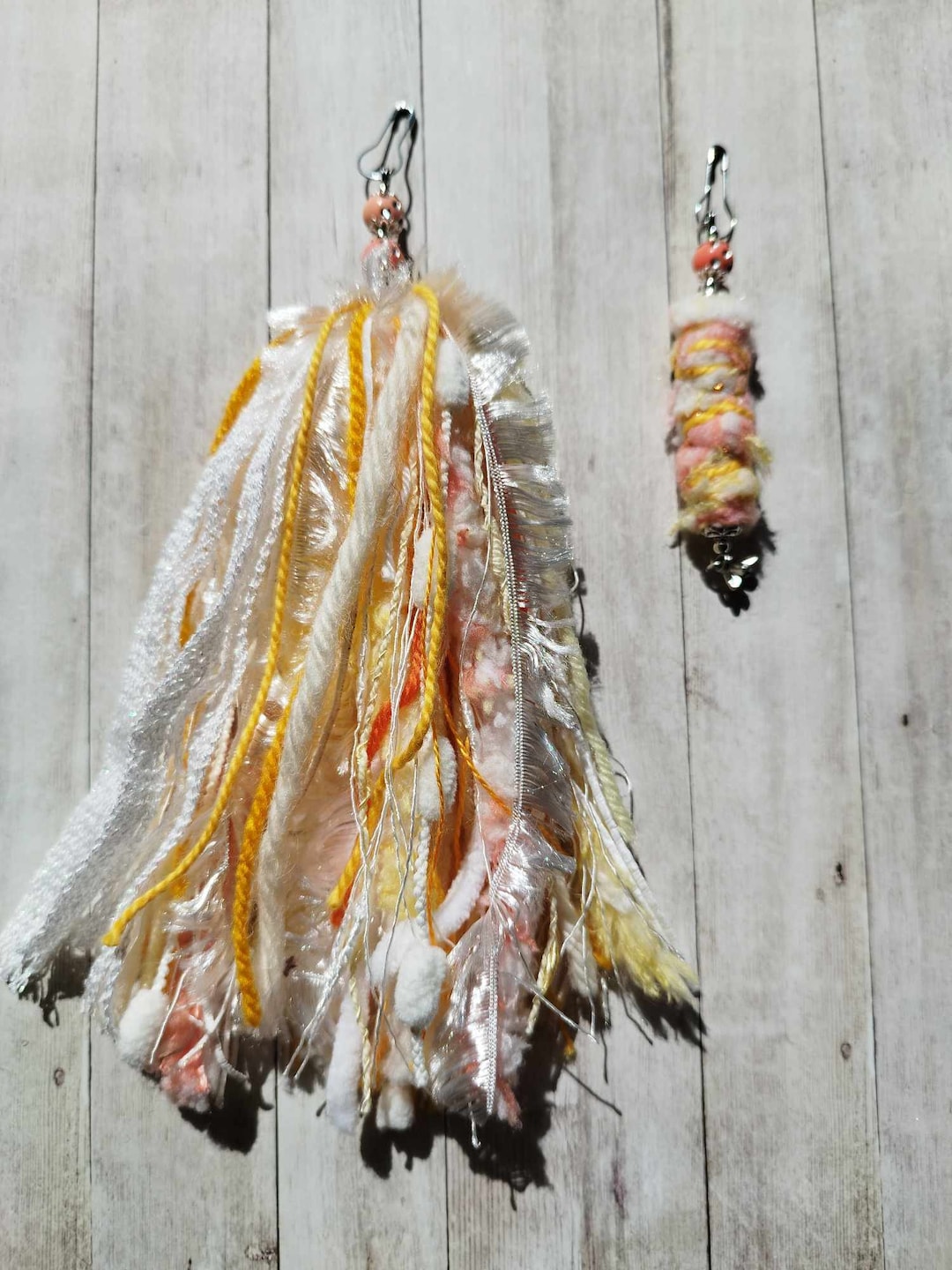 Tassel and Bead Dangles for Junk Journals, Scrapbooks, Keys or Purse ...