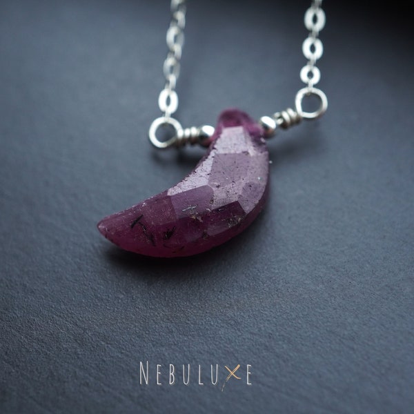 40th Wedding Anniversary Ruby Necklace - Etsy