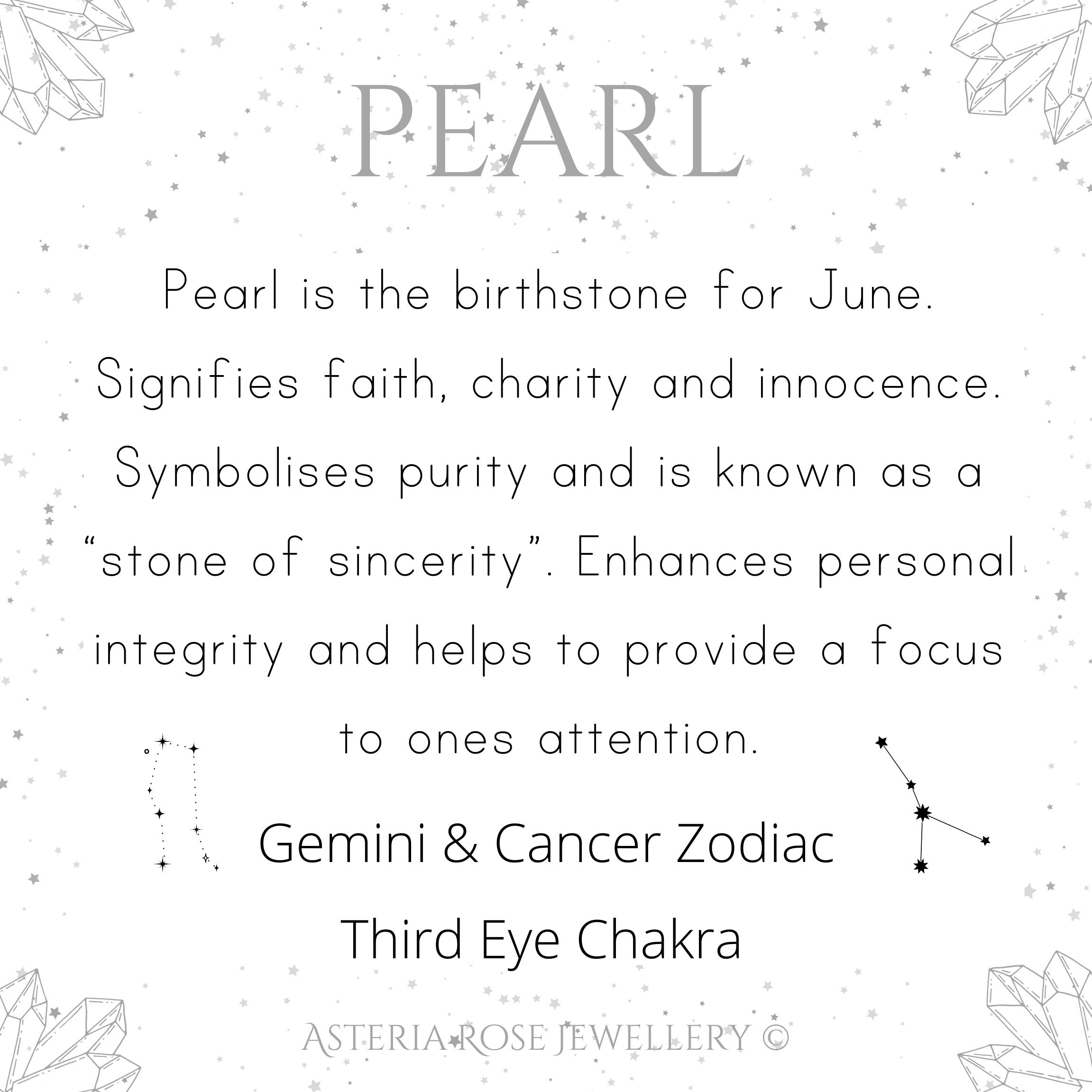 Pearl Moon Necklace June Birthstone Mother of Pearl Moon - Etsy UK