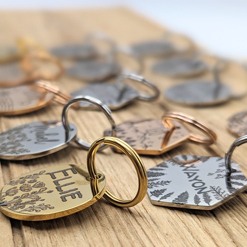 Small Dog Tag - Etsy