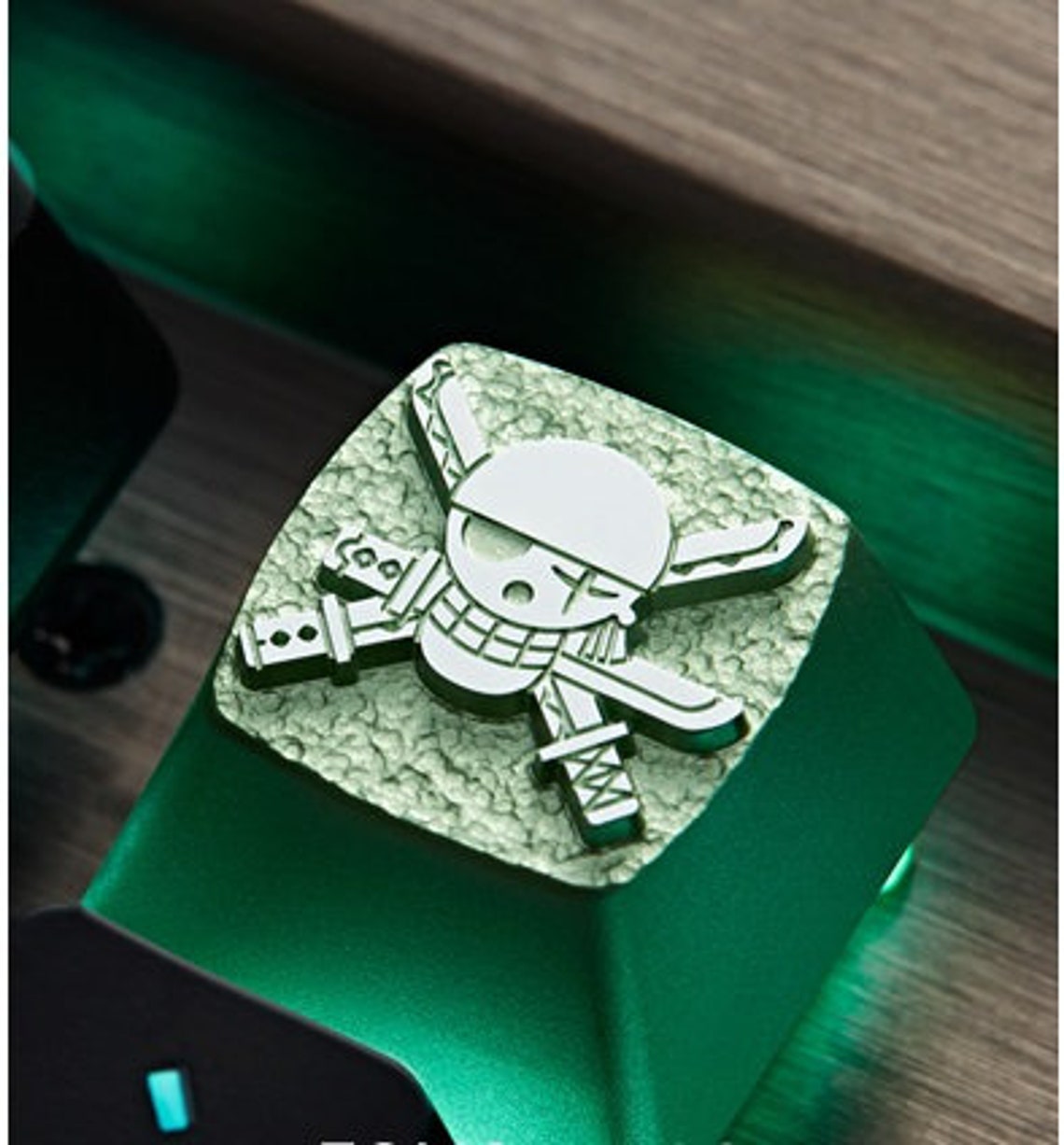 ONE PIECE ZORO Genuine Aluminum Artisan Mechanical Keycap - Etsy