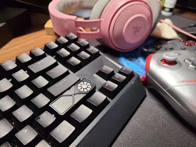 RTX3080 Graphics Card Keycap GPU 2.75U Rotating Artisan Metal - Etsy
