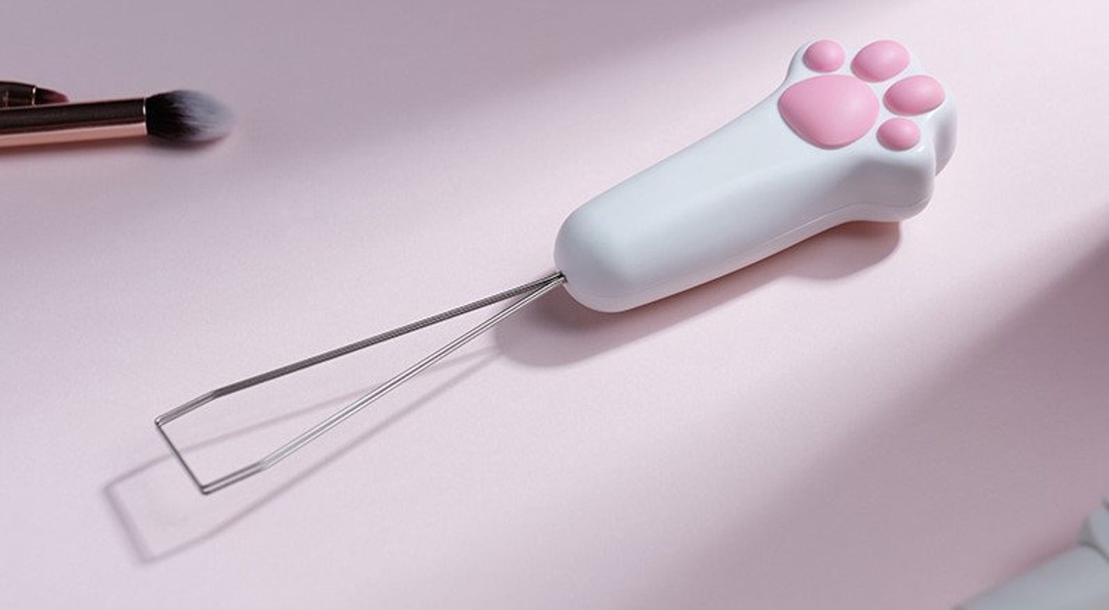 Keycap Puller Cat Paw Fairy Wand Bone Golden Hoop Artisan for - Etsy