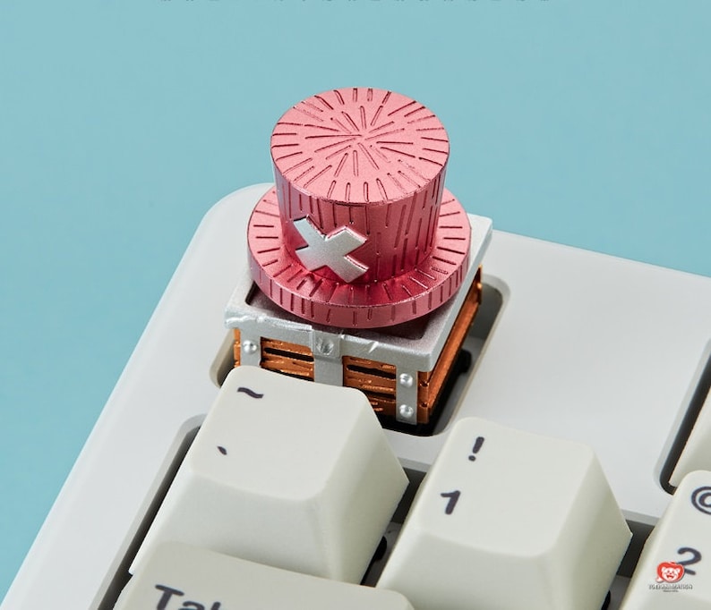 Rotating Genuine One Piece 3D Keycap Chopper Aluminum Alloy Medal ...