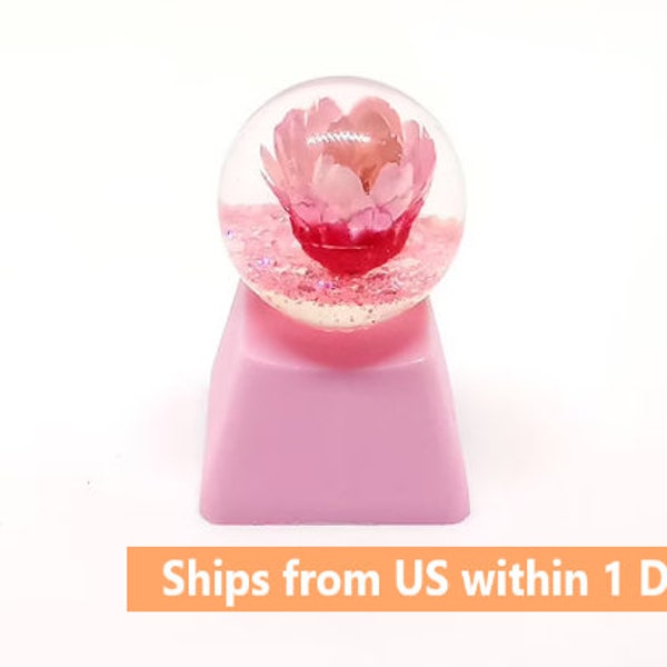 Snow Globe Keycap - Etsy