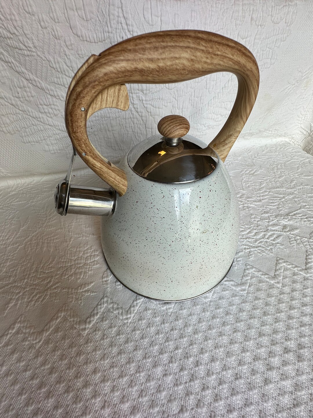 Masterclass Stainless Steel Premium Kettle, Vintage Cream Stoneware ...