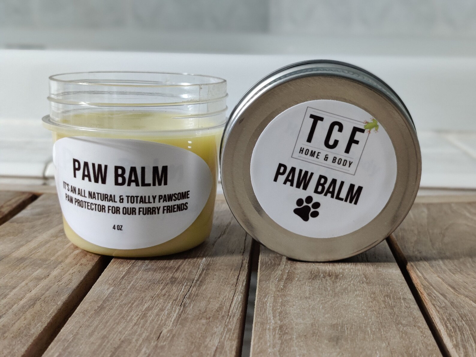 Paw Balm Dog Balm Made With Beeswax Olive Oil Coconut - Etsy