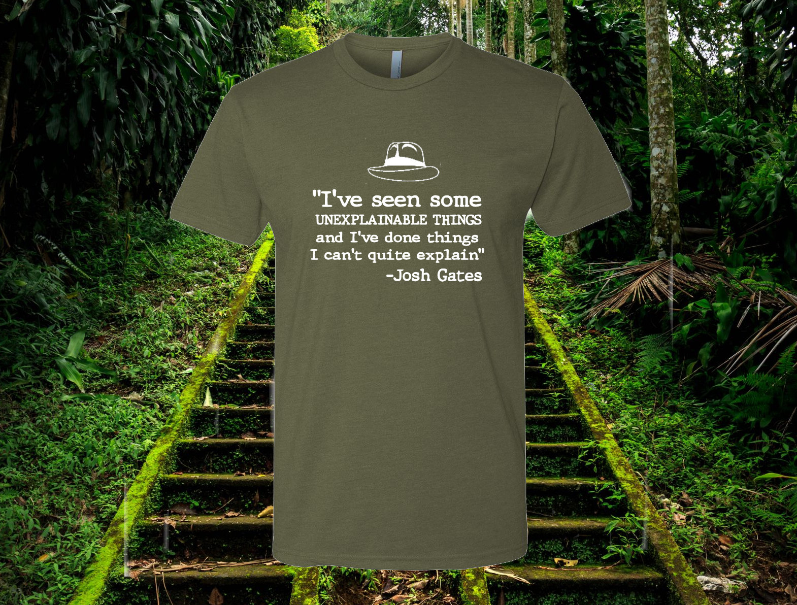 Josh Gates Shirt ∙ Expedition Unknown Gifts ∙destination Truth Shirt ∙ ...