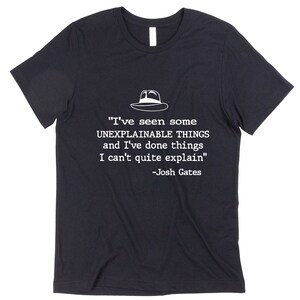 Josh Gates Shirt ∙ Expedition Unknown Gifts ∙destination Truth Shirt ∙ ...