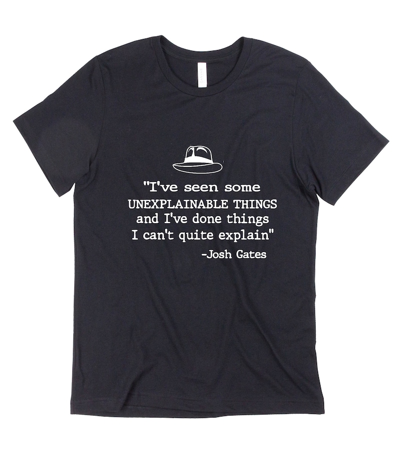Josh Gates Shirt ∙ Expedition Unknown Gifts ∙destination Truth Shirt ∙ ...