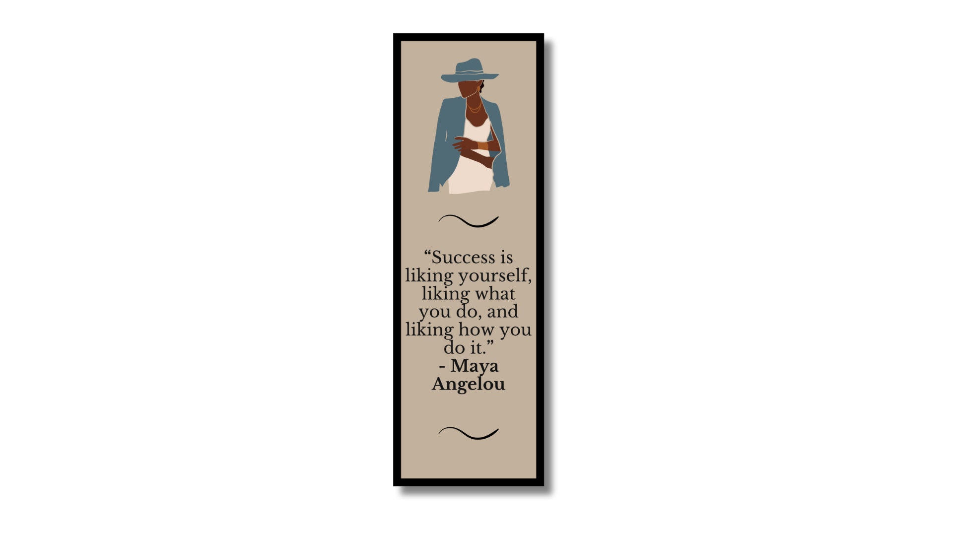 5-pack Empowering Printable Bookmarks for Black Women & Girls | Perfect ...