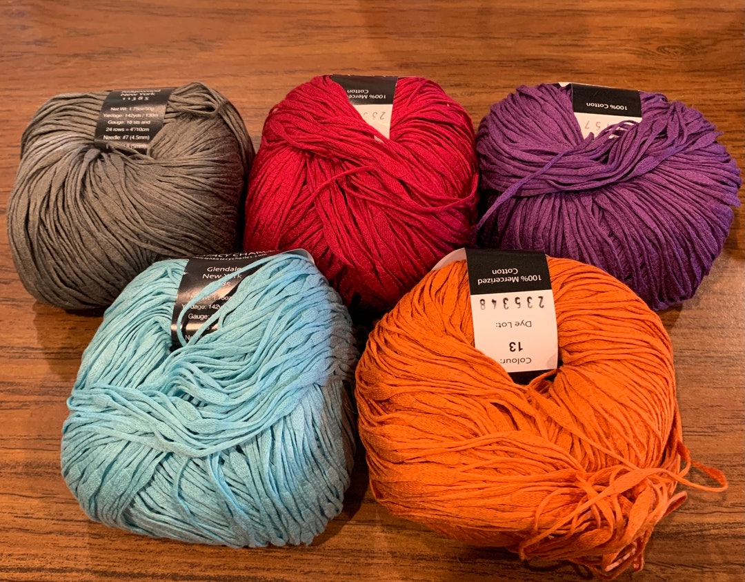 Destash Tahki Yarns Ripple, 100% Mercerized Cotton, 1.75 Oz/142 Yards ...