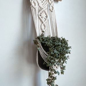 Macrame Plant Holder | Boho Plant Holder | Plant Holder | Macrame Wall ...