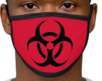 Biohazard Face Mask - Etsy