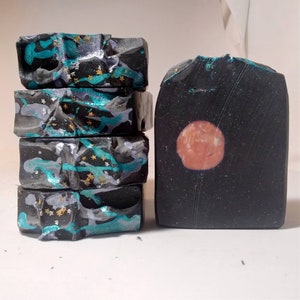 Solar System Artisan Soap Bar. Space Theme, Galaxy Soap. Stars and ...